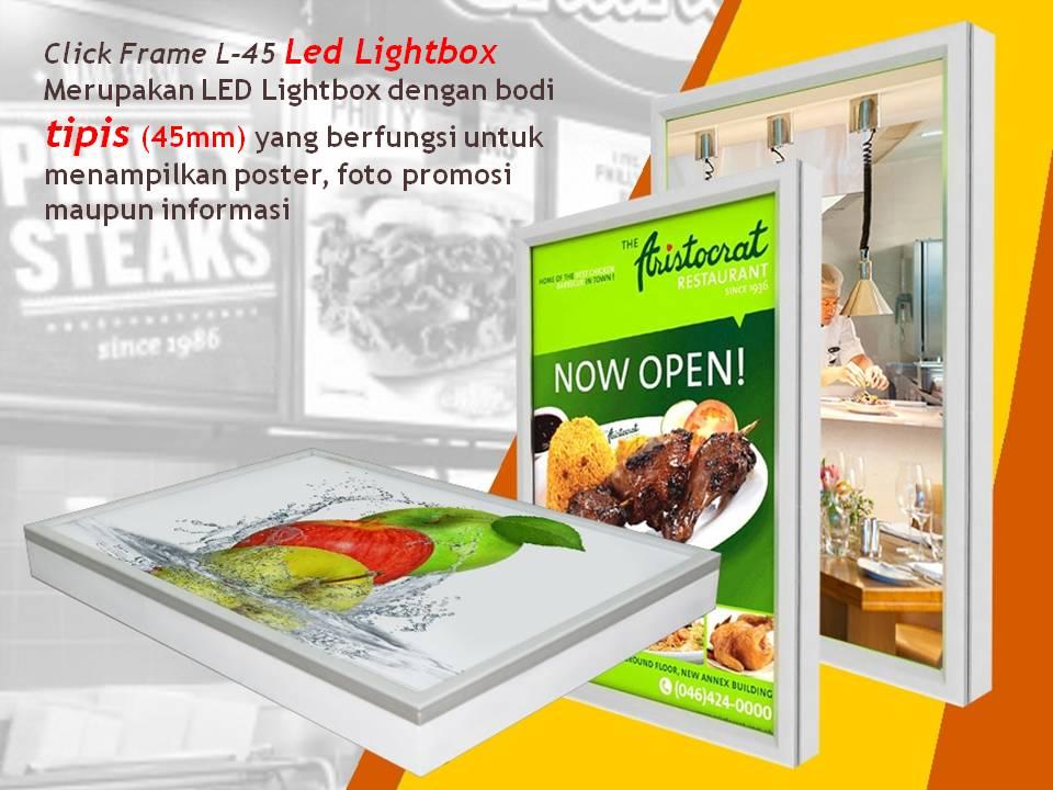 Click Frame L-45 LED Lightbox | Innograph.com