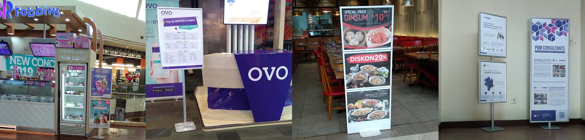 Free Standing Info Signage | Innograph.com